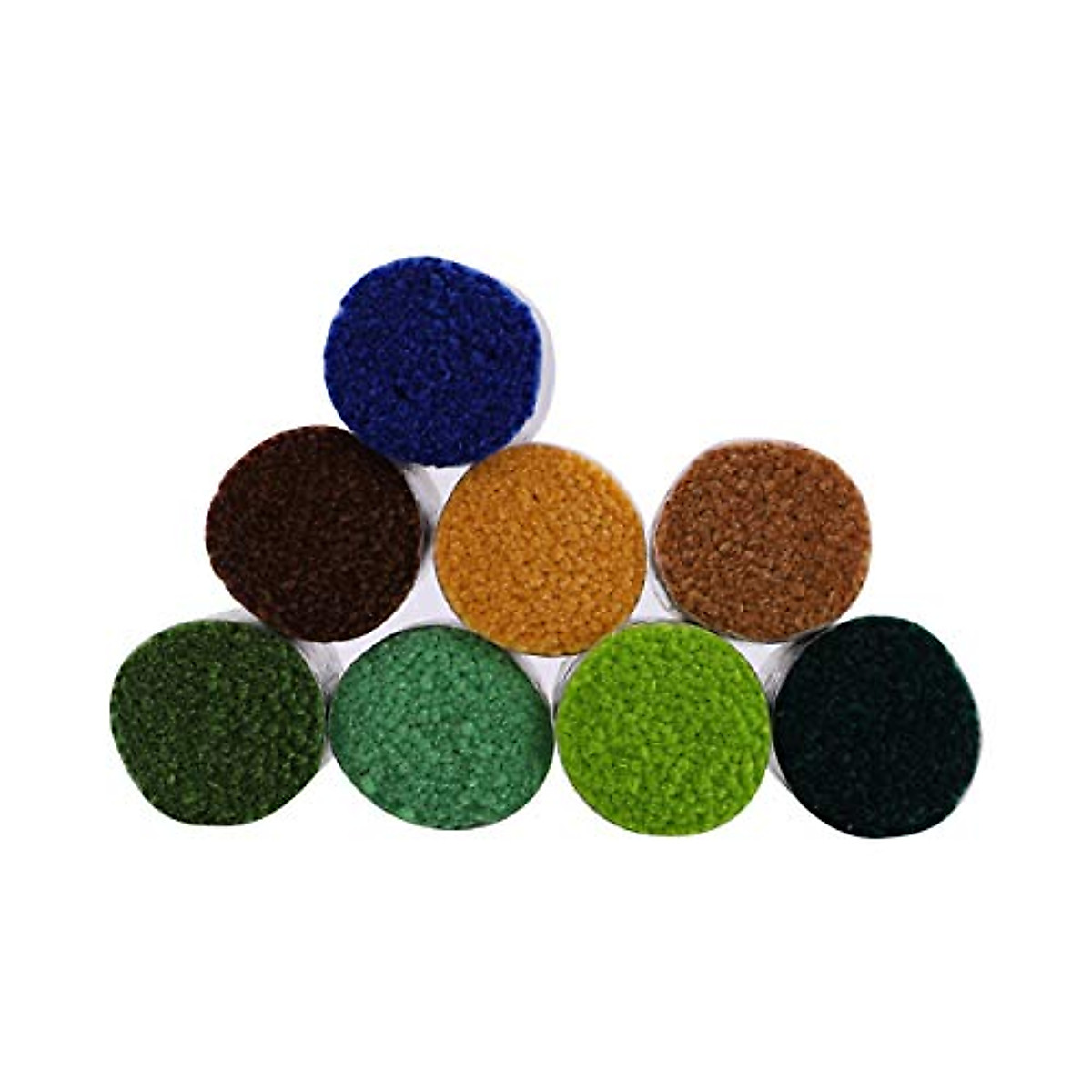 EXCEART 18pcs Wool Area Rugs Plush Yarn Cotton Ball Woobie Blanket Knitting Yarn Thick Bobbin Quilting Thread Bracelet String Carpet Embroidery Friendship braclets Floss