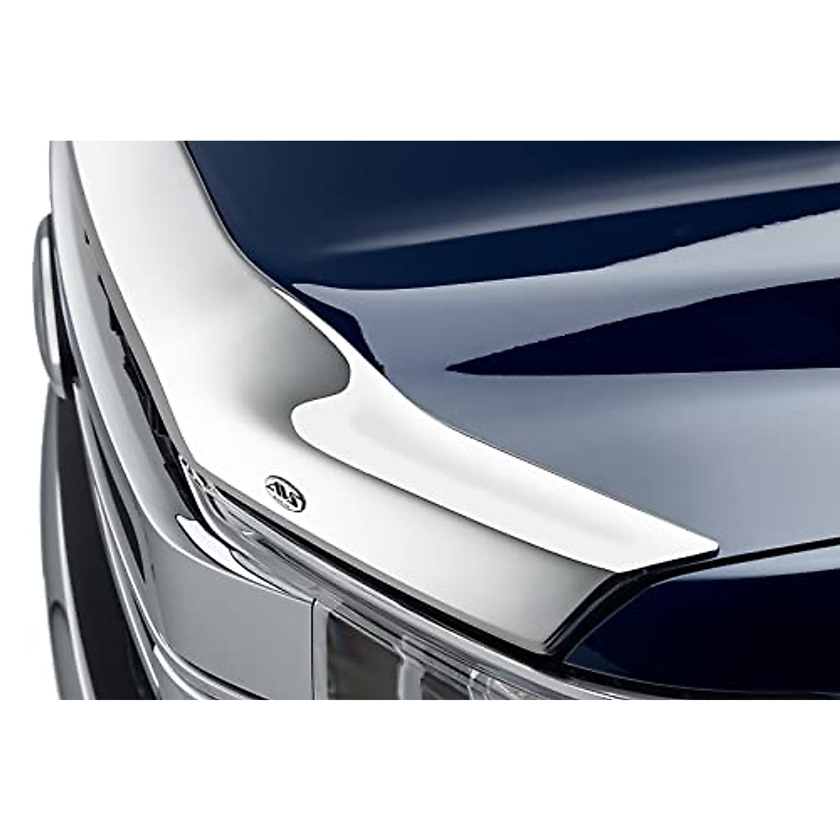 Auto Ventshade [AVS] Aeroskin Chrome Hood Protector | Low Profile, Chrome, 1 pc | 622003 | Fits 2007 - 2013 GMC Sierra 1500