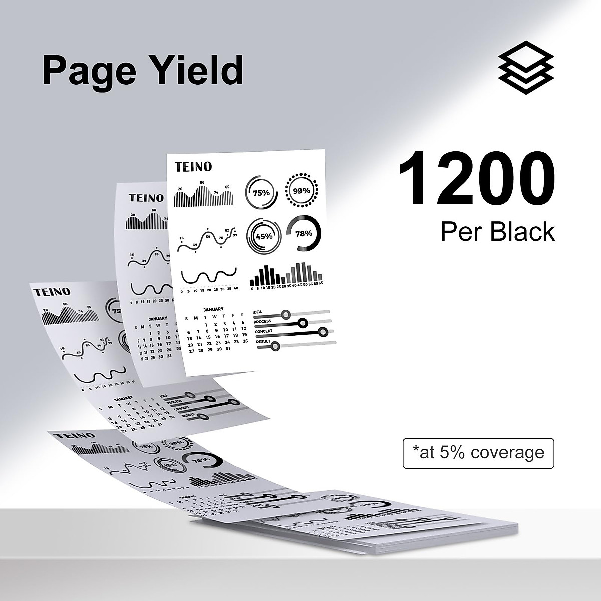 TEINO Remanufactured Ink Cartridges Replacement for Epson 252 XL 252XL for Epson Workforce WF-7710 WF-7720 WF-3640 WF-3620 WF-7620 WF-7610 (Black, 2 Pack)