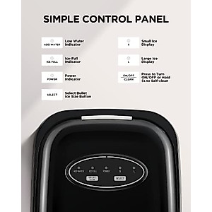 Silonn Countertop Ice Maker Machine for Home