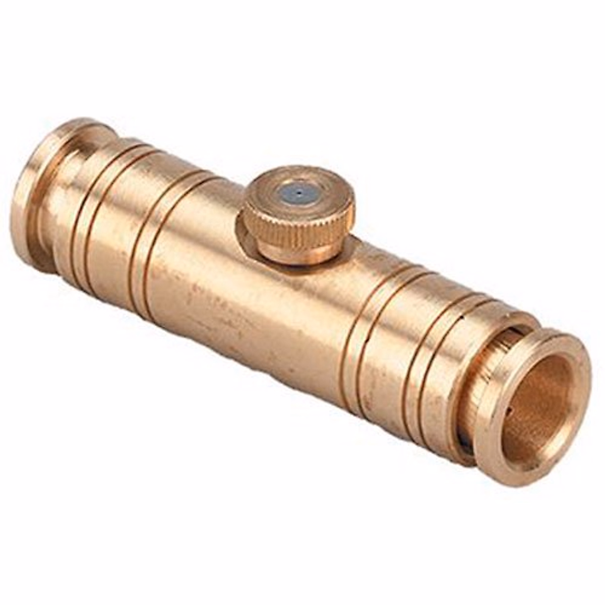 Orbit 3 Pack 3/8 Foot Brass Slip-Lok Mist Tubing Tee with Nozzle