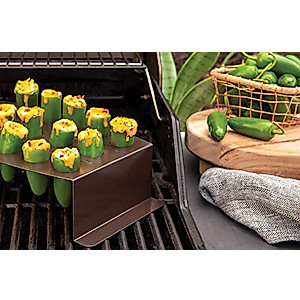 Nordic Ware 365 Indoor/Outdoor Chicken Leg Griller and Jalapeno Roaster