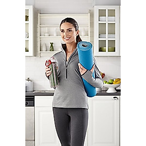 Oster MyBlend Pro Series Personal Blender with Condensation Free Bottle, Travel Clip and 4 Reusable Straws, Red, BLSTPB2-WRD