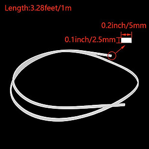 Plastic Welding Rods PPR Welder Rods for Plastic Welder Gun/Hot Air Gun White 39 Inches Length 5Pcs,Aicosineg