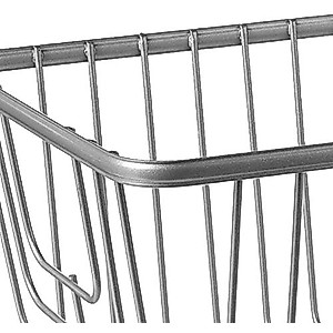 Spectrum Diversified Ashley Basket, Small, Satin Nickel