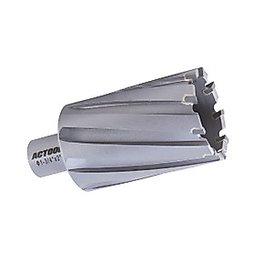 ACTOOL 1-3/4'' Diameter x 2'' Depth of Cut Carbide Tipped TCT ANNULAR Cutter with 3/4'' Weldon Shank