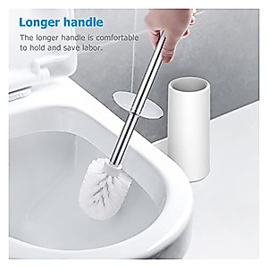 Sanitary Brush Compact Fixture Toilet Cleaning Brush Set Bathroom Bathroom Accessories