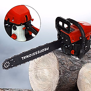 2 Stroke 62cc Gas Powered Chainsaw, 20 Inch Chainsaw, Handheld Labor And Time Saving Efficient Convenience Durable Cordless Gas Powered Chainsaw, Work Tools For Farm, Garden And Ranch, Woods