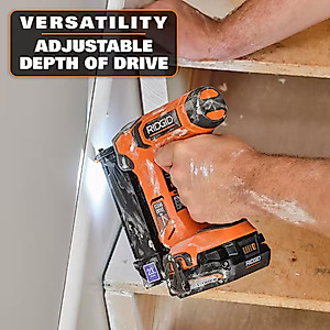RIDGID 18V Cordless 23-Gauge 1-3/8 in. Headless Pin Nailer (Tool Only) R09898B
