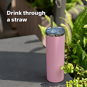 Bluwing 20 oz Skinny Tumbler Lids for SUNWILL, BJPKPK, koodee, Spill Proof Splash Resistant Covers Fits 2.73-2.75in Skinny Tumbler