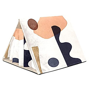 Y-DSIWX Guinea Pig House Bed, Rabbit Large Hideout, Small Animals Nest Hamster Cage Habitats Color