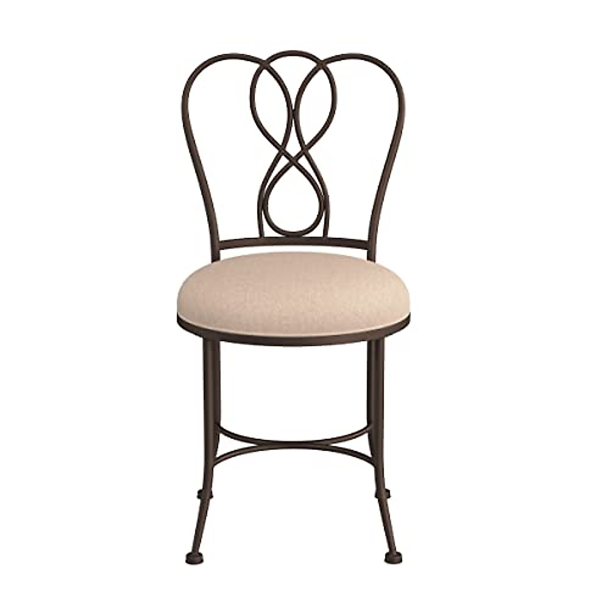 Hillsdale Furniture Hillsdale Christina Vanity Stool, Bronze