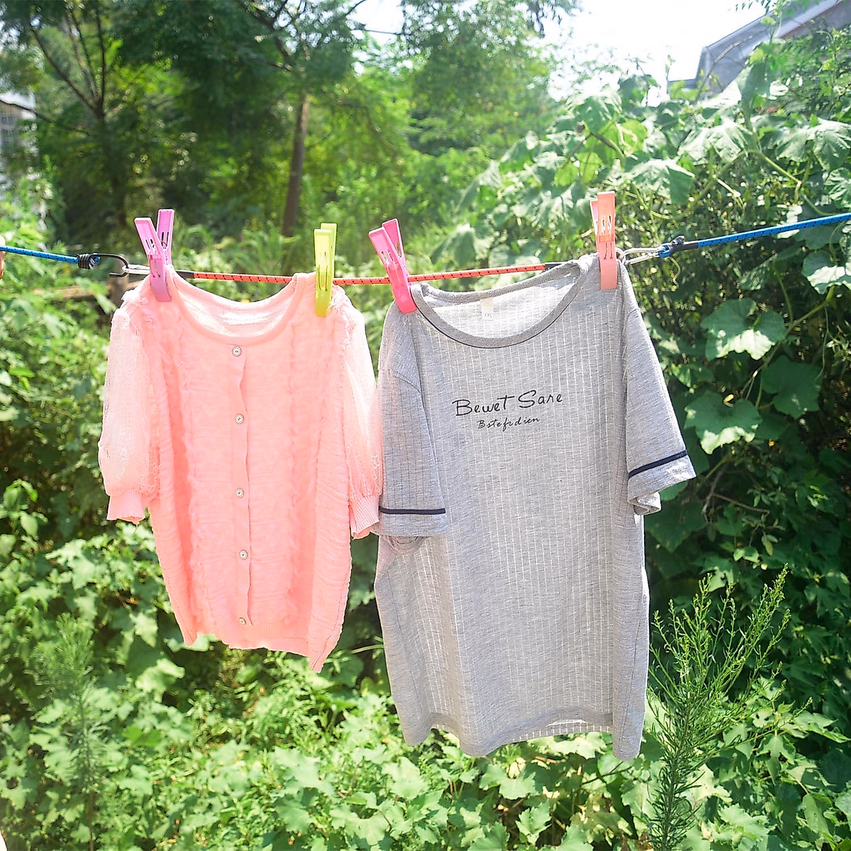 Tcbasrt Beach Towel Clips - Plastic Clothes Pins for Beach Chairs, 8 Pack Large Clips Clamps,Towel Holder Clips, Beach Accessories for Vacation (8pack)