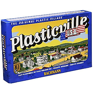 Bachmann Trains - PLASTICVILLE U.S.A. BUILDINGS – CLASSIC KITS - CONTEMPORARY HOUSE - HO Scale