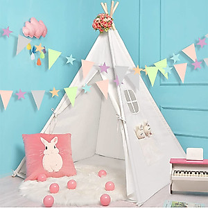 30Ft Pastel Banner Stars Garland Triangle Flag Pennant Bunting Streamers for Kids Birthday Party Backdrop for Baby Shower Nursery Unicorn First Birthday Home Wedding Bridal Shower Decor (Macaron)