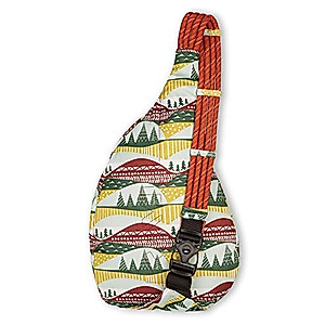KAVU Original Rope Sling Bag Polyester Crossbody Backpack-Harvest Lands