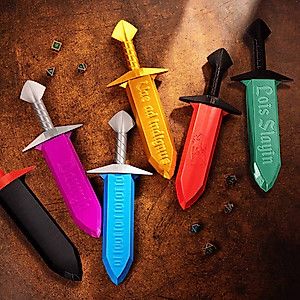 Custom Designed Dice Dagger Dice Sword Holder for Dice Storage Personalized Role Playing Dice Keeper | DND RPG D&D Dungeons and Dragons GiftQ