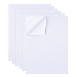 zeyce 10PCS A4 Size Double Sided Tape Sheets, Clear Strong Sticky Tape, Tap Sheet for Arts Craft Photo Albums Making Home Decorative