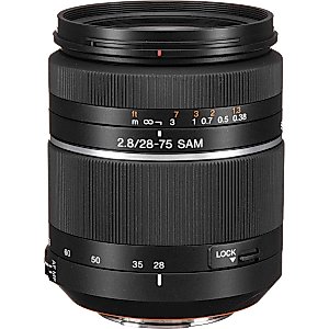 Sony 28-75mm f/2.8 Smooth Autofocus Motor (SAM) Full Frame Lens for Sony A-mount Digital SLR Cameras