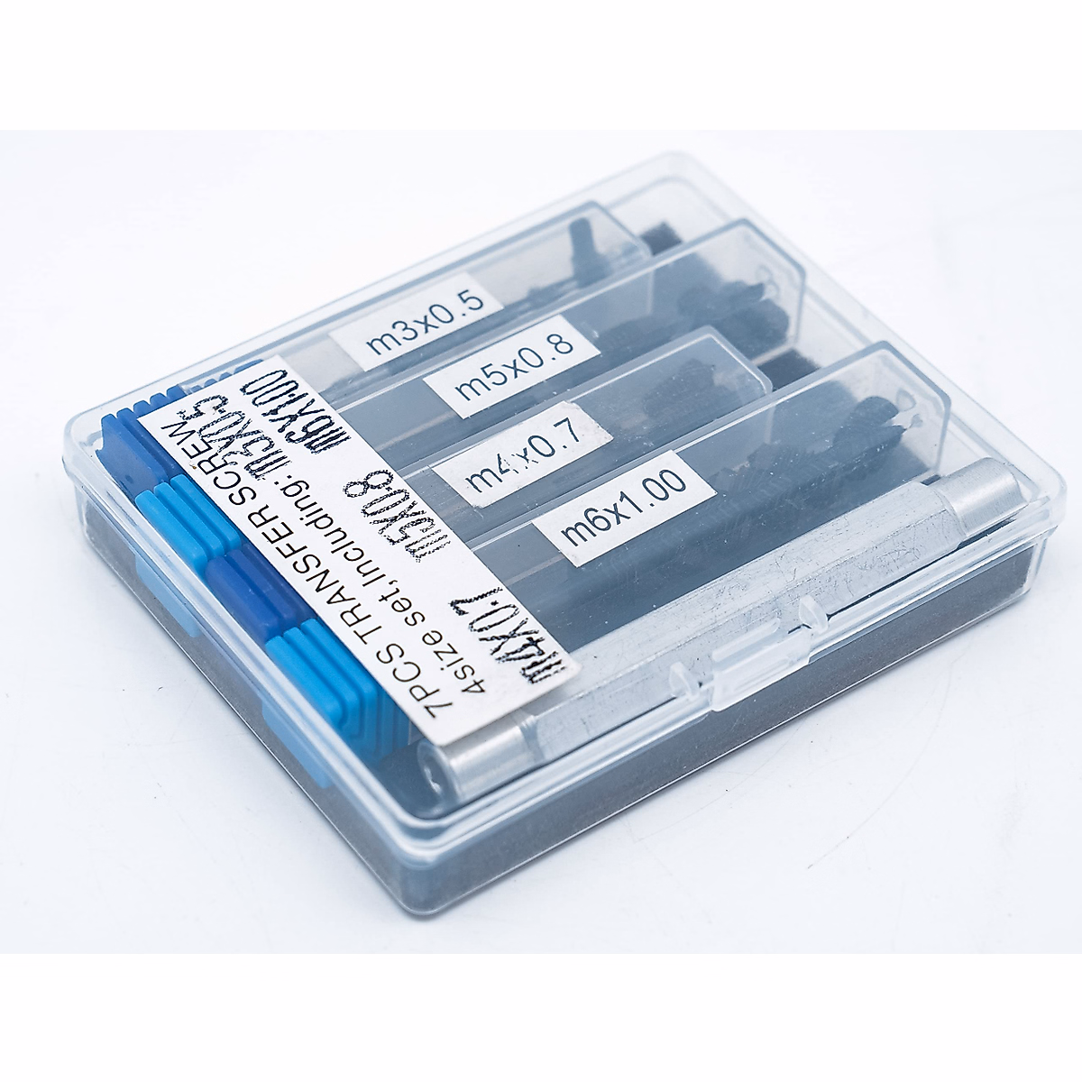 Transfer Screw Set (25PCS M3 x .5, M4 x .7, M5 x .8, M6 x 1 Set)