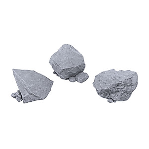 EnderToys Sharp Rock Formations, 3D Printed Tabletop RPG Scenery and Wargame Terrain for 28mm Miniatures