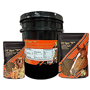 LMF Digest 911" 25 Pound prebiotic and probiotic Supplement for Horses, ruminants and Pets