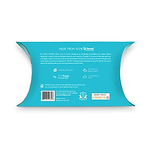 PUREgrace Tencel Toddler Pillowcase – Washable and Soft, Sized for All Toddler Pillows, Breathable and Smooth with Secure Flap Design