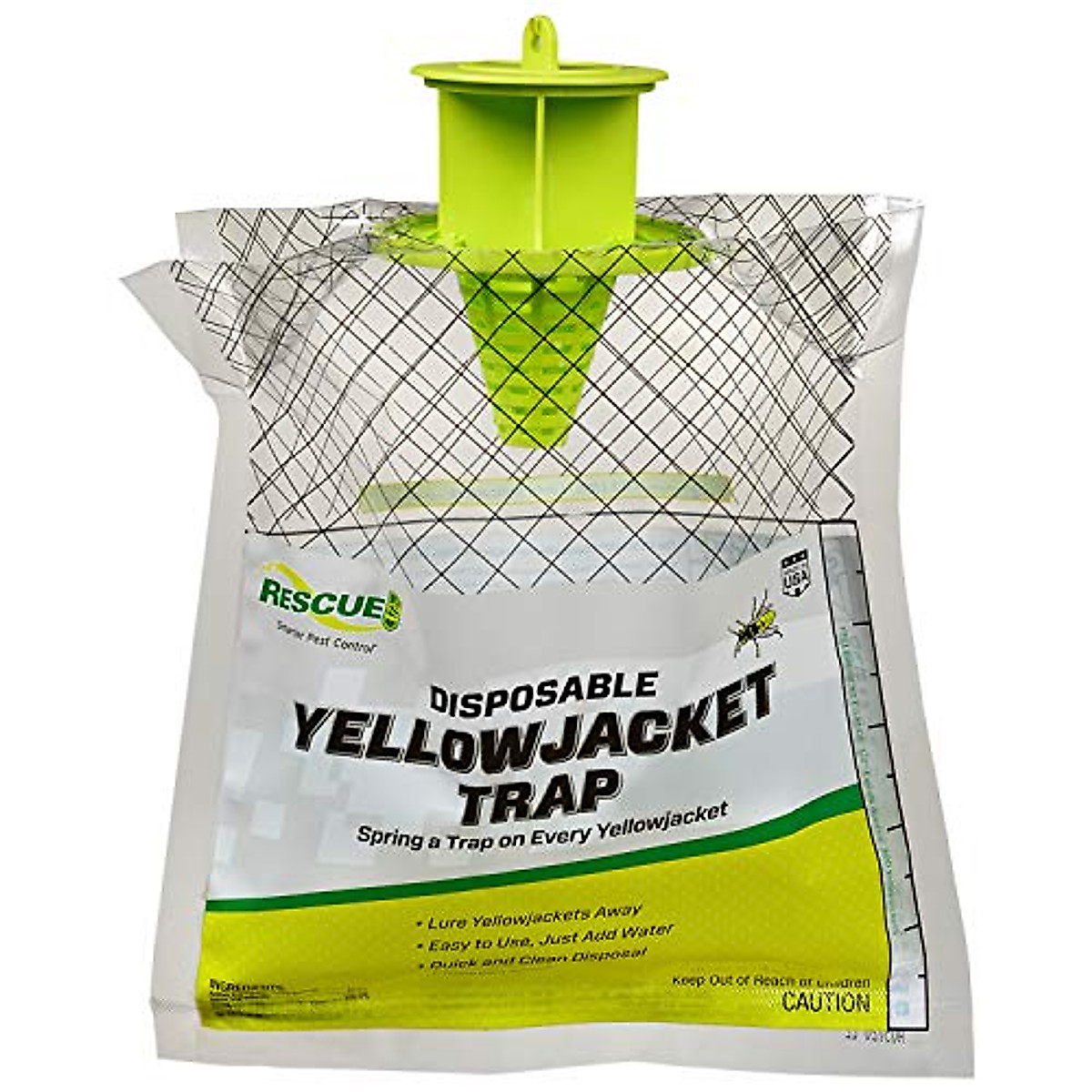 RESCUE! Disposable Yellowjacket Trap - West of The Rockies - 5 Traps