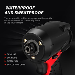 M18 FUEL™ 1/4" Hex Impact Driver Protective Boot 49-16-2953,Compatible with M18 FUEL GEN-4 Impact Driver Rubber Protective Boot (2953-20)