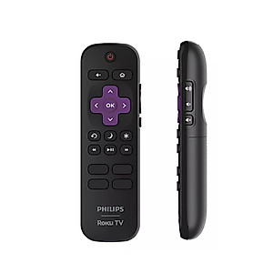 PHILIPS 55-Inch Class 4K 2160p Smart TV Led HDR10 120Hz Refresh Rate Roku TV Works with Siri Hey Google & Airplay 55PFL(Renewed)