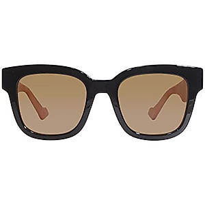 Gucci Women's Oversized Square Sunglasses, Black-Pink-Brown, One Size