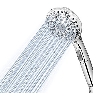 Waterpik 7-Mode PowerPulse Massage Hand Held Chrome Shower Head with EasySelect, VOT-663E
