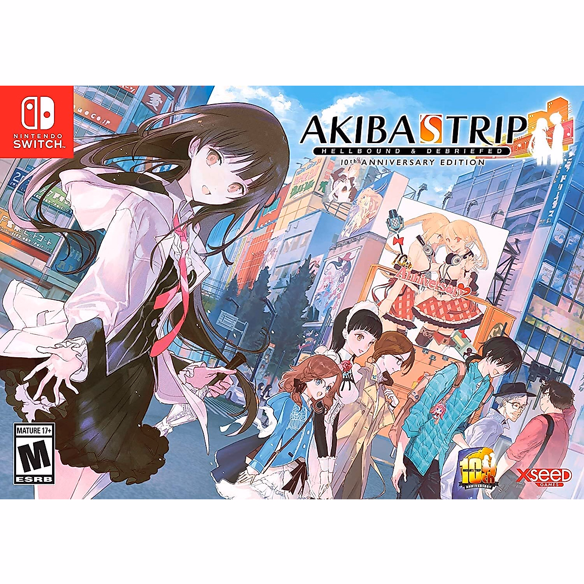 Akiba's Trip: Hellbound & Debriefed - 10th Anniversary Edition - Nintendo Switch