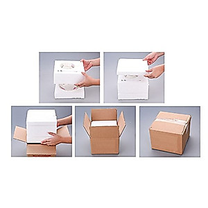 Jusalpha® White Porcelain 5OZ- Tea Cup and Saucer Coffee Cup Set with Saucer and Spoon, Set of 6 (6 Tea Cup Set With Bracket)