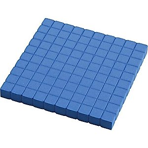 Didax Educational Resources Ten Base 10 Replmnt Flats, Pack of 10