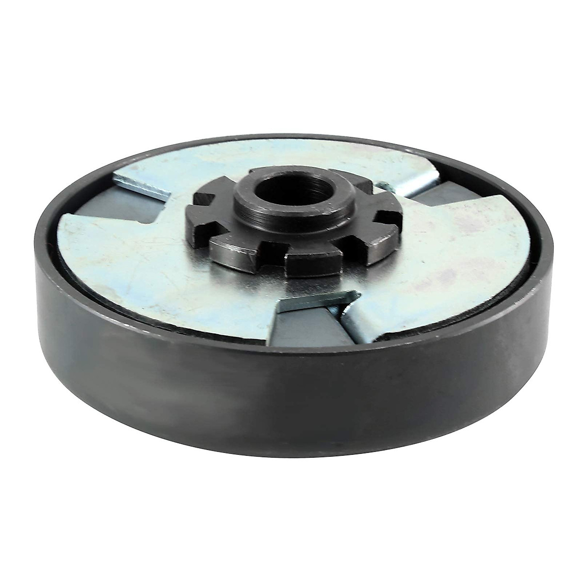 Centrifugal Go Kart Clutch 5/8" Bore 10 Tooth Fit for #40/41/420 Chain 6.5HP Compatible with Mini Bike Lawnmower Engine
