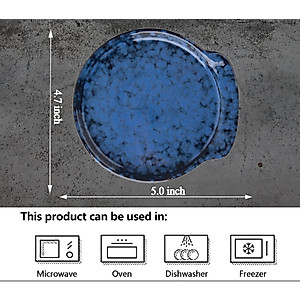 Ceramic Spoon Rest For Stove Top Blue Spoon Rest For Kitchen Counter Blue Kitchen Spoon Rest Spoonrest Cooking Spoon Holder