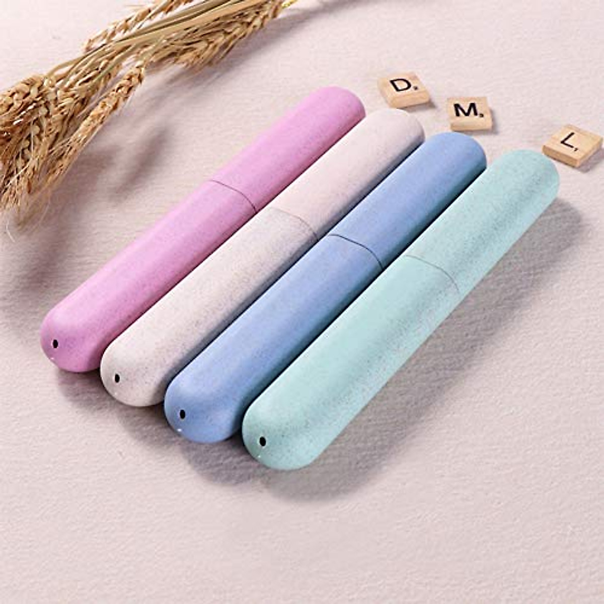 loinhgeo Portable Outdoor Travel Dustproof Toothbrush Protector Case Cover Storage Box Container Pink