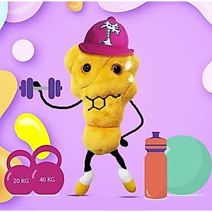 GIANTmicrobes Dopamine Plush, Neuroscience Gifts, Brain Gifts, Neurology Gifts, Psychology Gifts, Brain Surgery Recovery Gifts, Psychologist Gifts, Mental Health Gifts