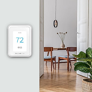 Honeywell Home T9 WiFi Smart Thermostat, Smart Room Sensor Ready, Touchscreen Display, Alexa and Google Assist