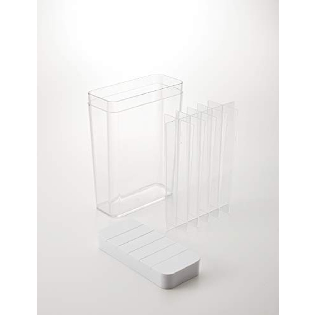 Yamazaki Home Tower Grain Container food storage and organization sets, One Size, White