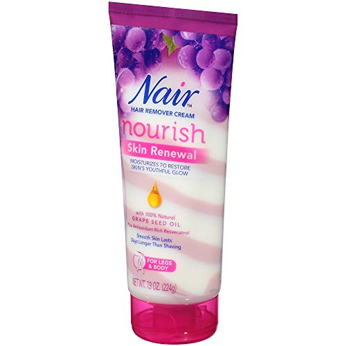 Nair Hair Remover Nourish Skin Renewal Hair Remover Cream, 7.9 oz