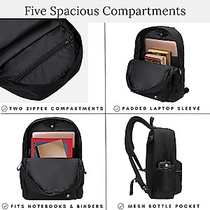 Fenrici Kid's Backpack for Boys, Boys' Backpack for School, Kids' Bookbags with Padded Laptop Compartment, Green Backpack, 17 Inch