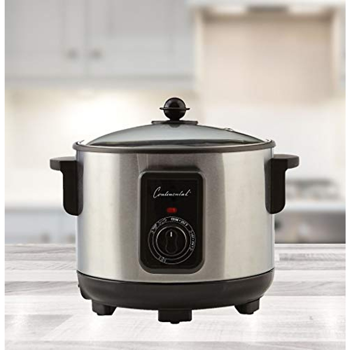 Continental Electric CP43279 5 Liter Deep Fryer Stainless Steel, Silver