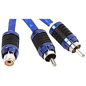 Stinger SI62YM 2-Channel 6000 Series Audiophile Grade RCA Y-Adapter Cable