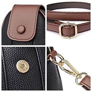 GEEMONT Small Clutch Purse For Women Mini Handbag Shoulder Bag Cell Phone Bag Dumpling Bag Multipurpose Crossbody