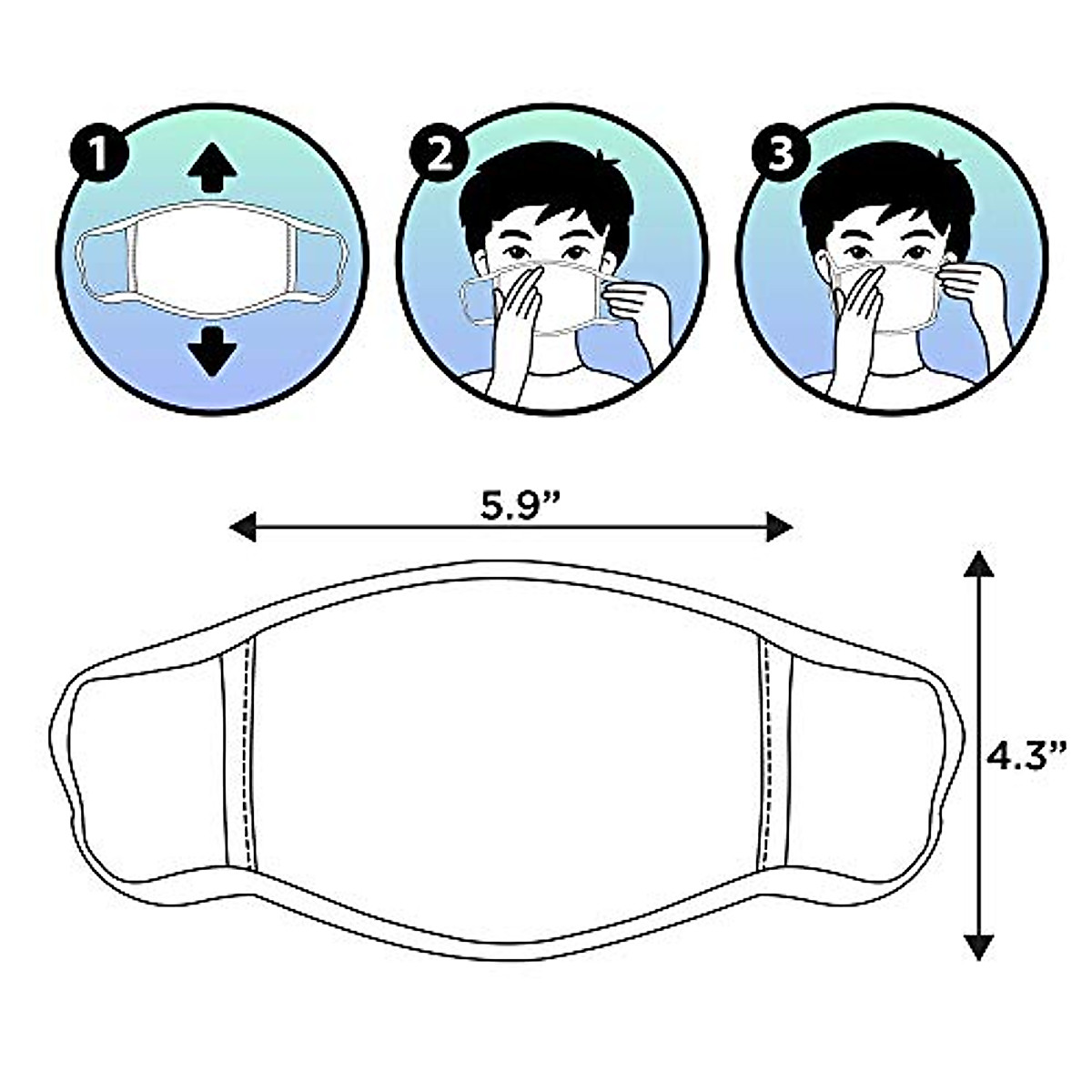 ABG Accessories Boys 3-Pack Kids Face Mask and Hand Sanitizer Holder Keychain (Flip Cap Reusable Empty Bottles) Age 3-7, Shark Design, 3 Count (Pack of 1)