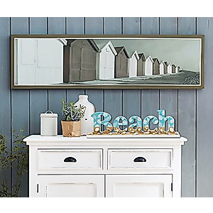 SAILINGSTORY Beach Decor, Beach Sign Beach Bathroom Decor Nautical Decor Ocean Coastal Decor