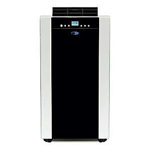 Whynter ARC-14SH 14,000 BTU (9,200 BTU SACC) Dual Hose Portable Air Conditioner and Portable Heater with Dehumidifier and Fan for Rooms Up to 500 Square Feet, Platinum/Black, AC Unit + Heater