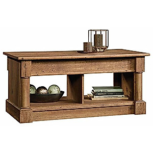 Sauder Palladia Lift Top Coffee Table, Vintage Oak finish
